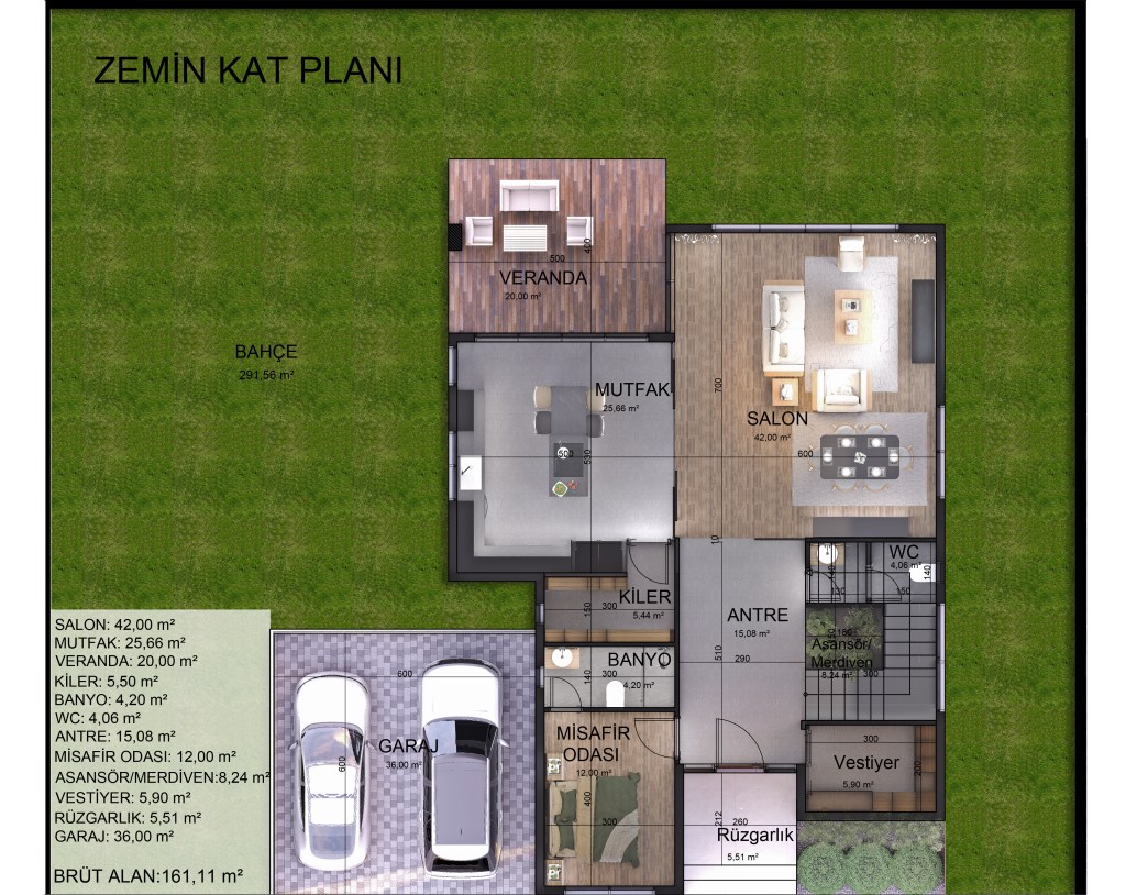 SİTARE VİLLA SİTESİ PROJESİ / ANKARA – AFK DESIGN